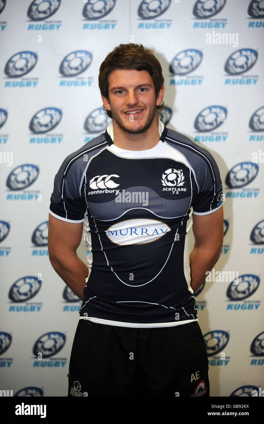 Scotland 7s andrew easson at murrayfield stadium hi-res stock ...
