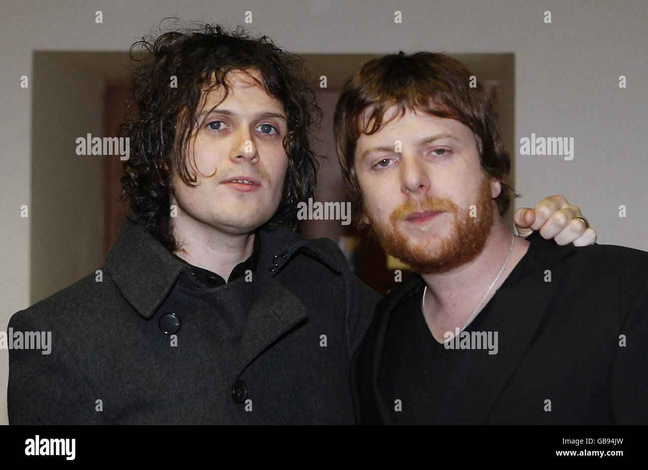 Fratellis band members Jon Fratelli, left and Barry Fratelli arrive ...