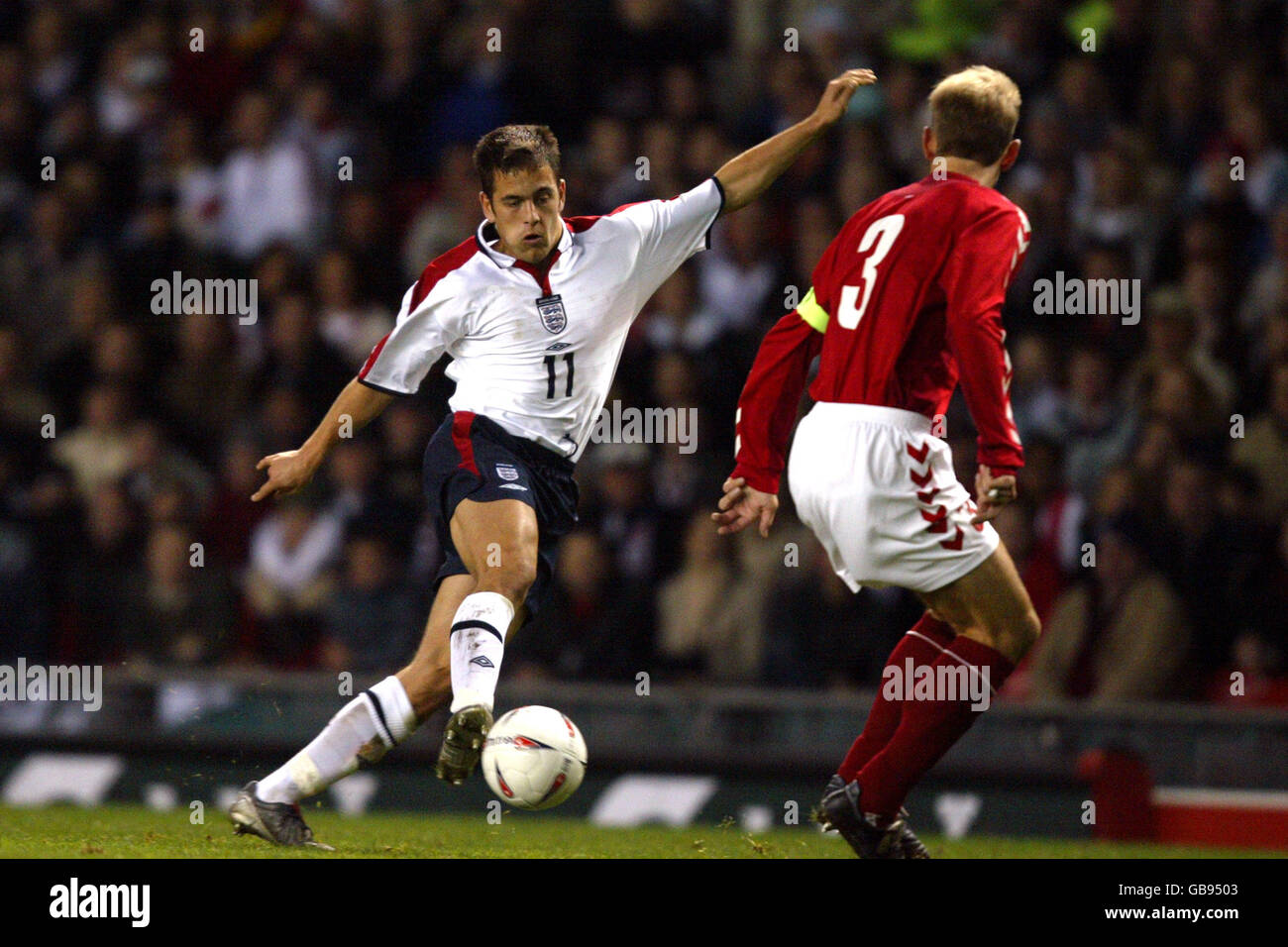 Soccer - International Friendly - England v Denmark. Denmark's Rene ...