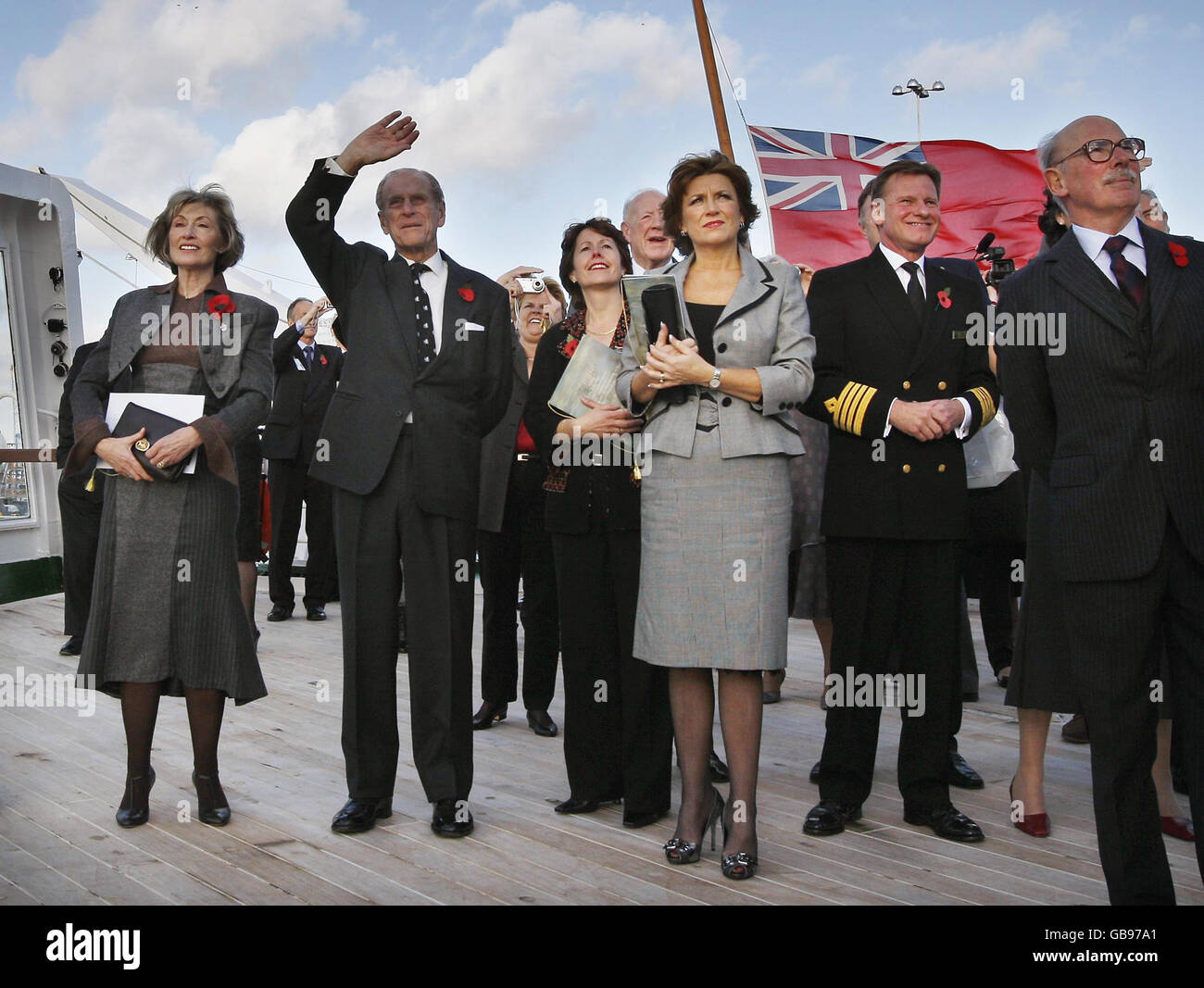 Wife commodore john burton hall hi-res stock photography and images - Alamy