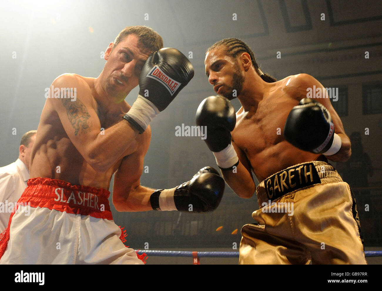 Top half length boxer fighter hi-res stock photography and images - Alamy
