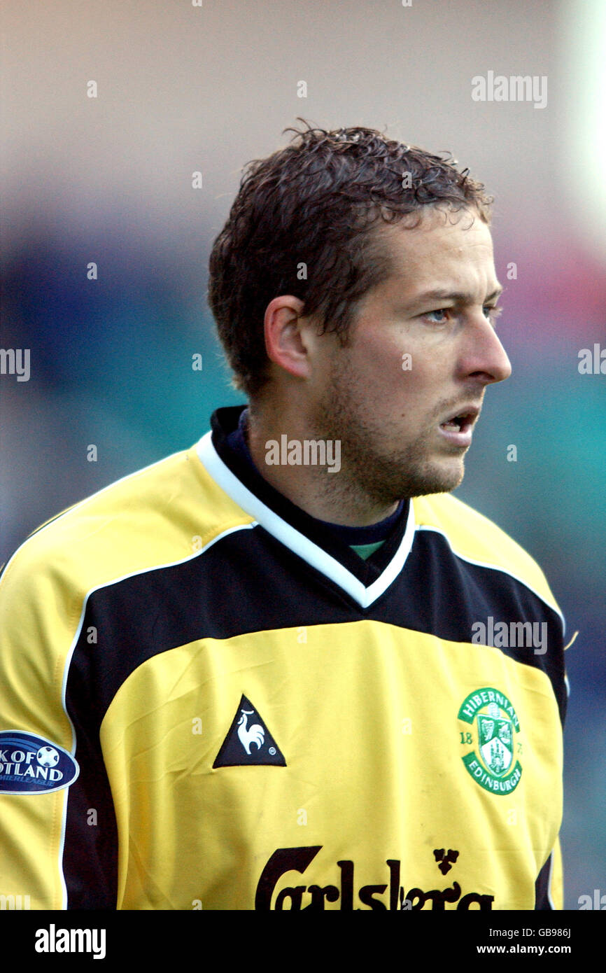 Hibernians goalkeeper daniel andersson hi-res stock photography and ...