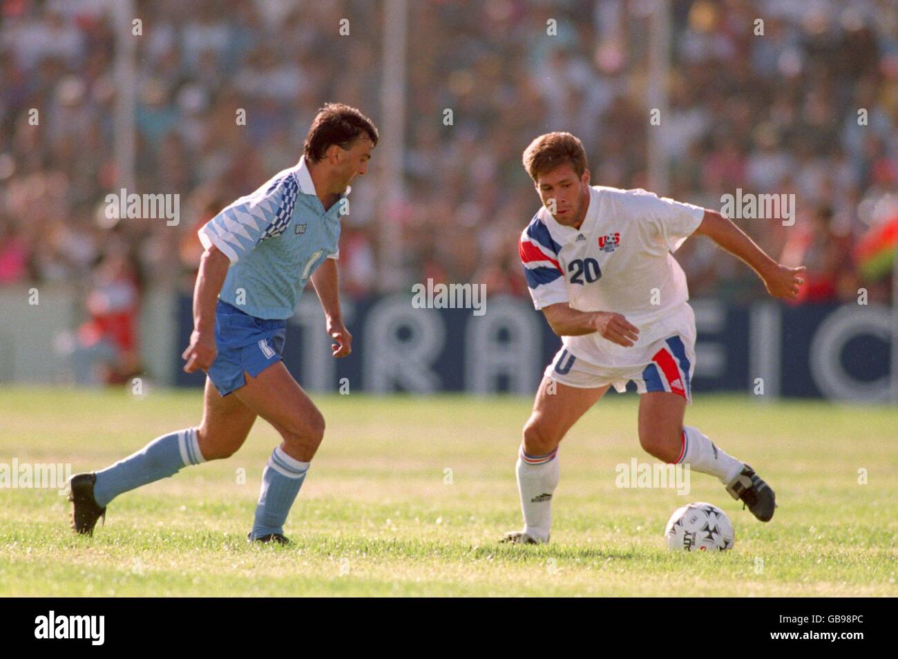 SOCCER. PAUL CALIGIURI, USA Stock Photo - Alamy