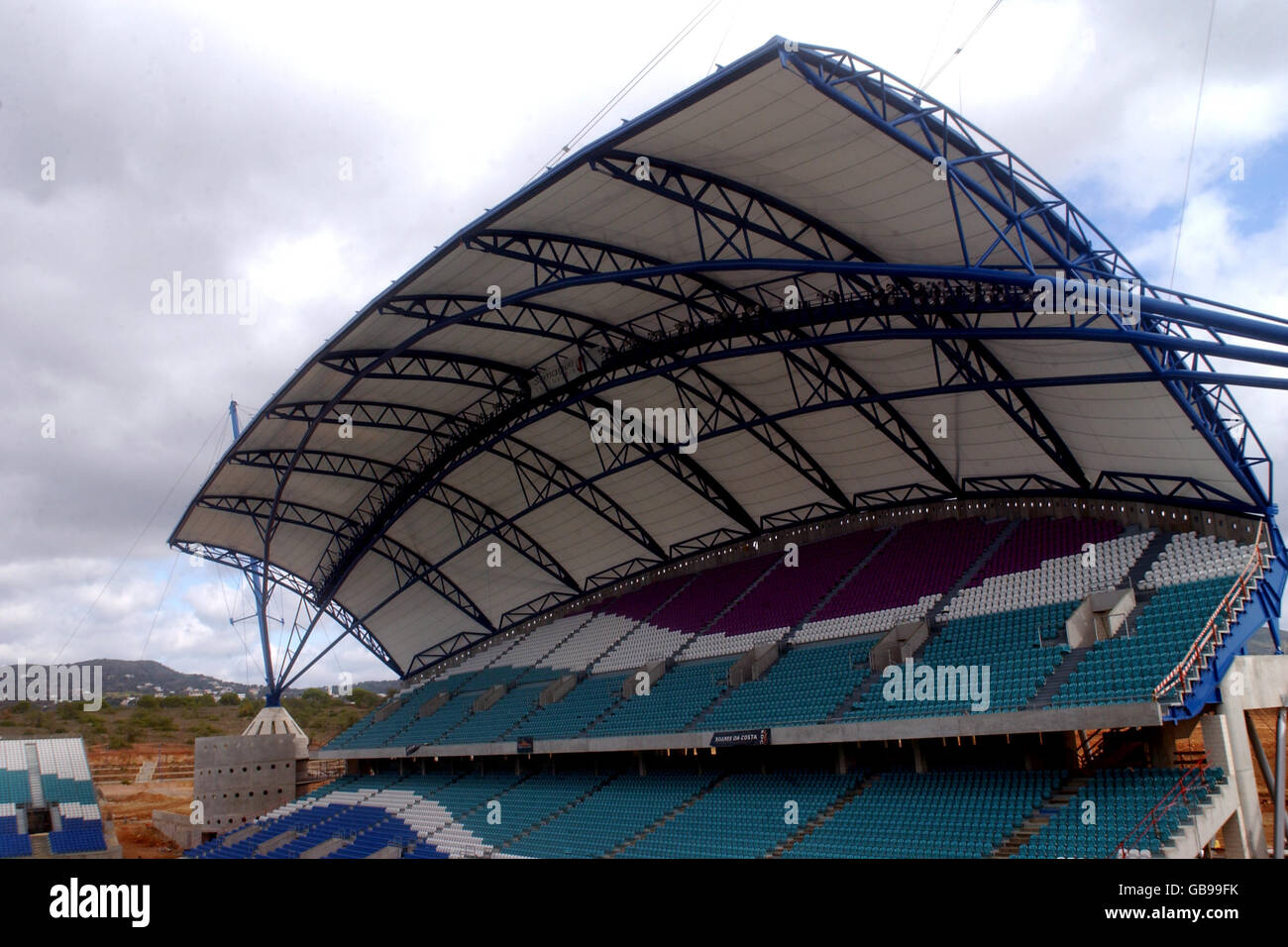 Football stadium under construction hi-res stock photography and images ...