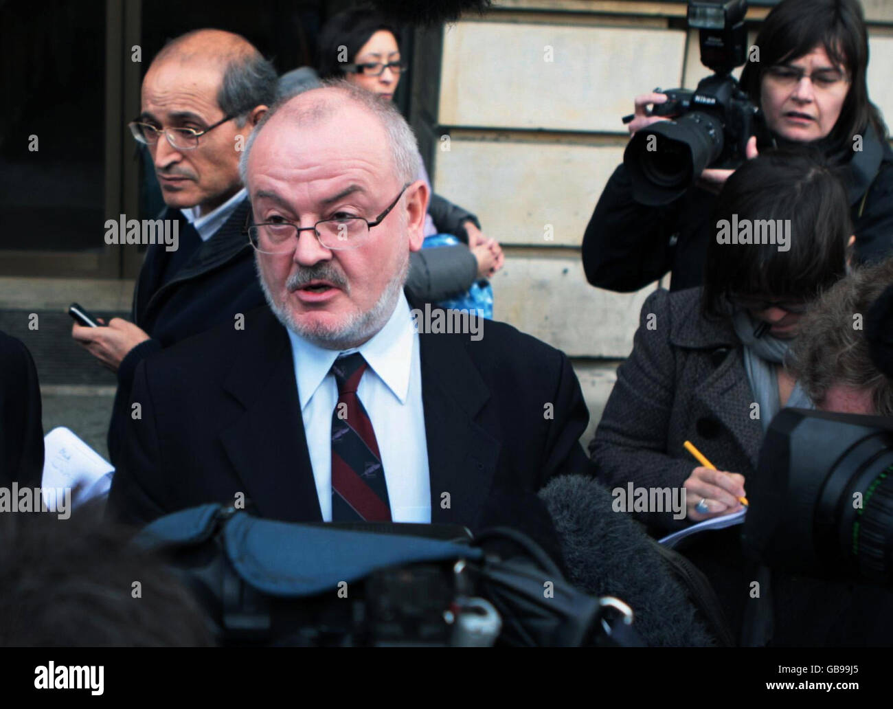 Lockerbie bomber awaits liberation hearing hi-res stock photography and ...