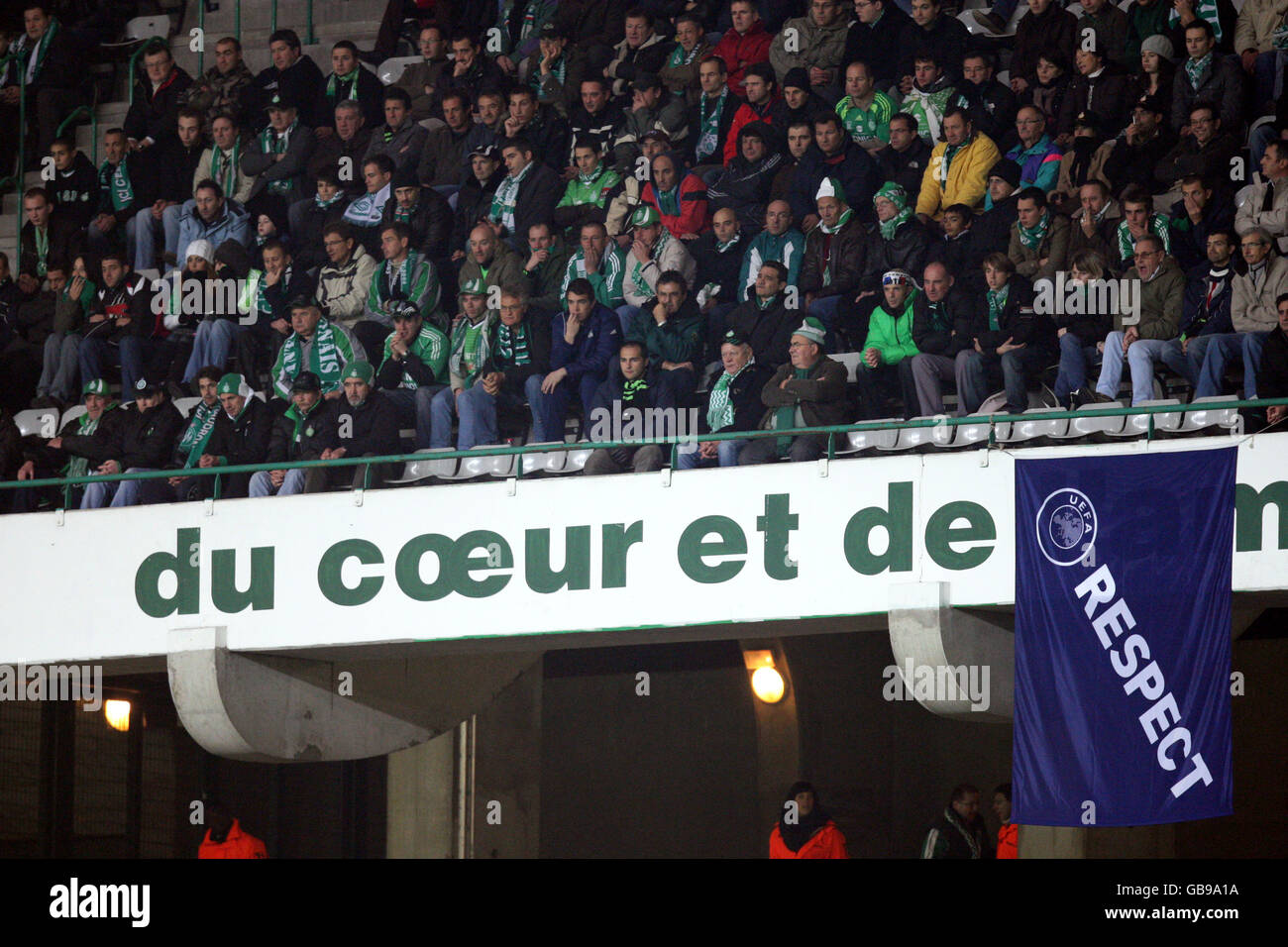 Rosenborg fans cheer on their team hi-res stock photography and images ...