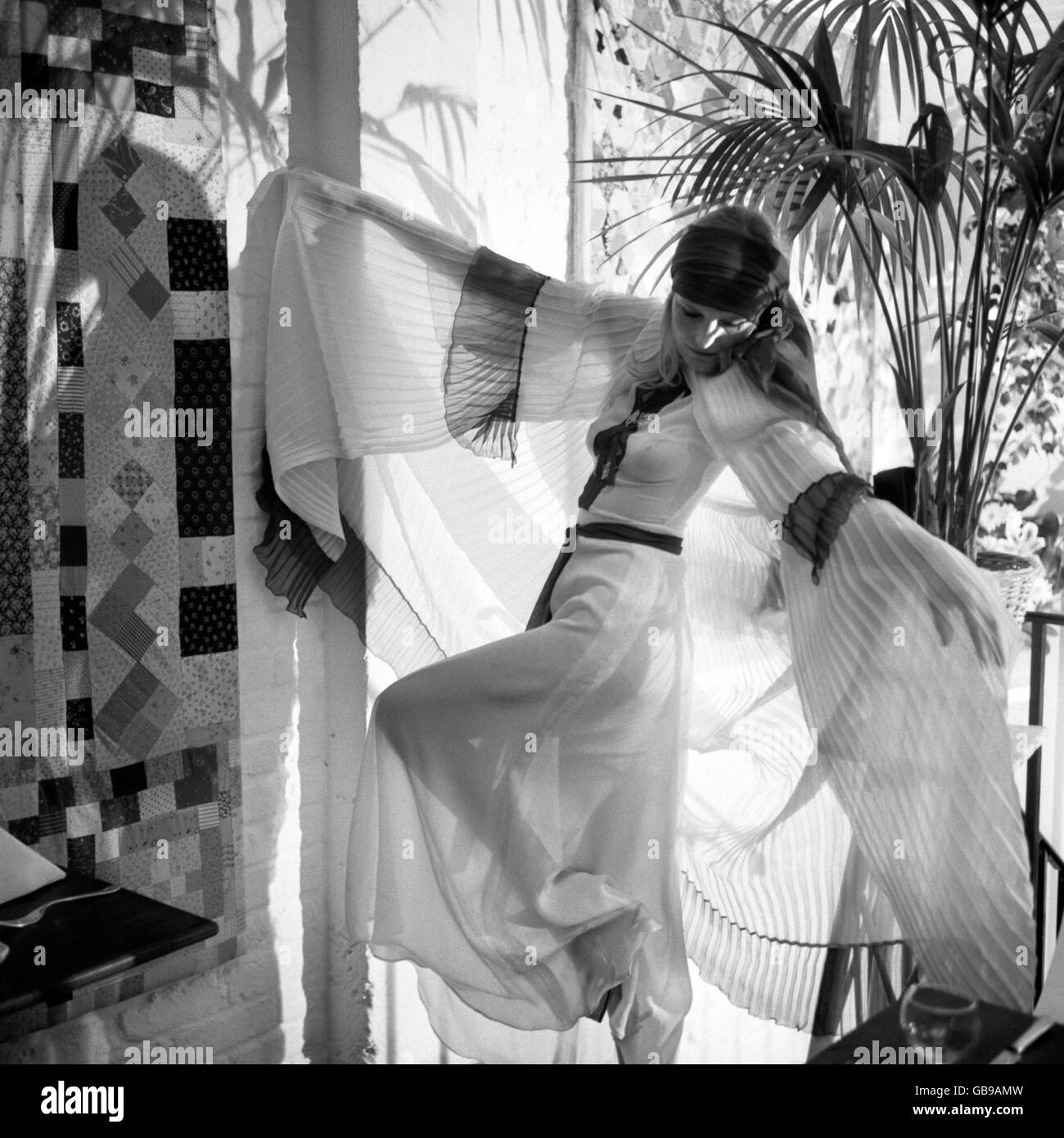 Fashion - Thea Porter Summer Collection - 1972 Stock Photo - Alamy