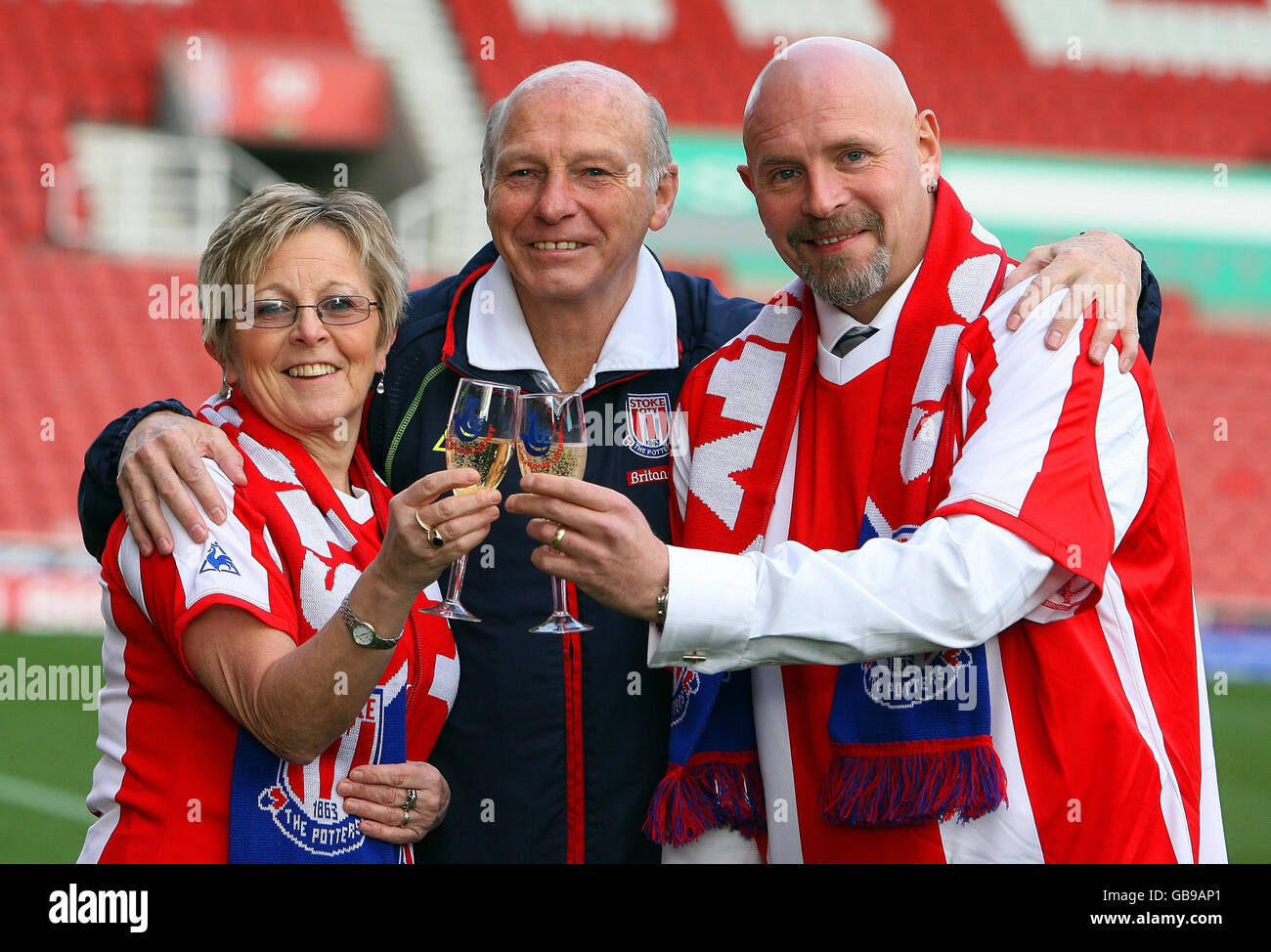 Stoke citys director of football john rudge hi-res stock photography ...