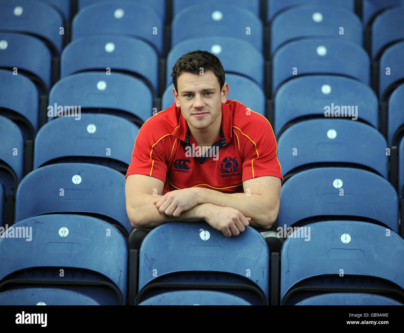 Scotlands nick de luca poses photographers following press conference ...
