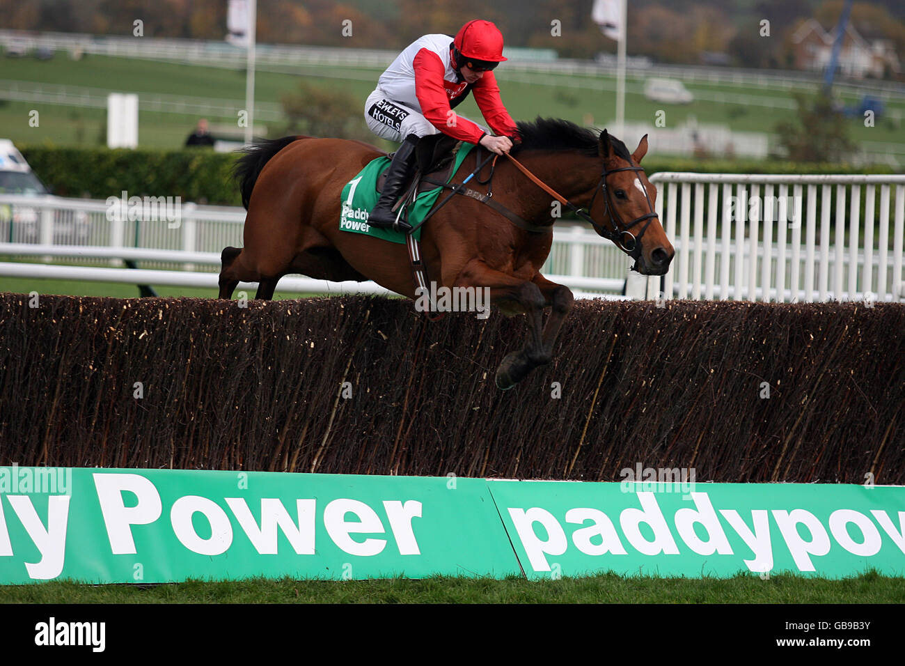 Jockey Ruby Walsh on Ornais jumps in the Paddypower.com Graduation ...