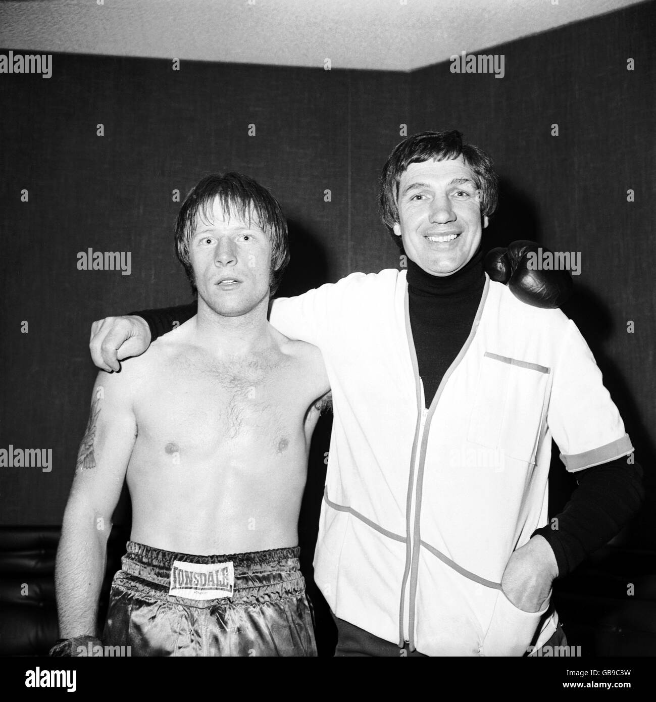 Boxing - Light Middleweight Bout - Mick Mills v Owen Robinson Stock ...