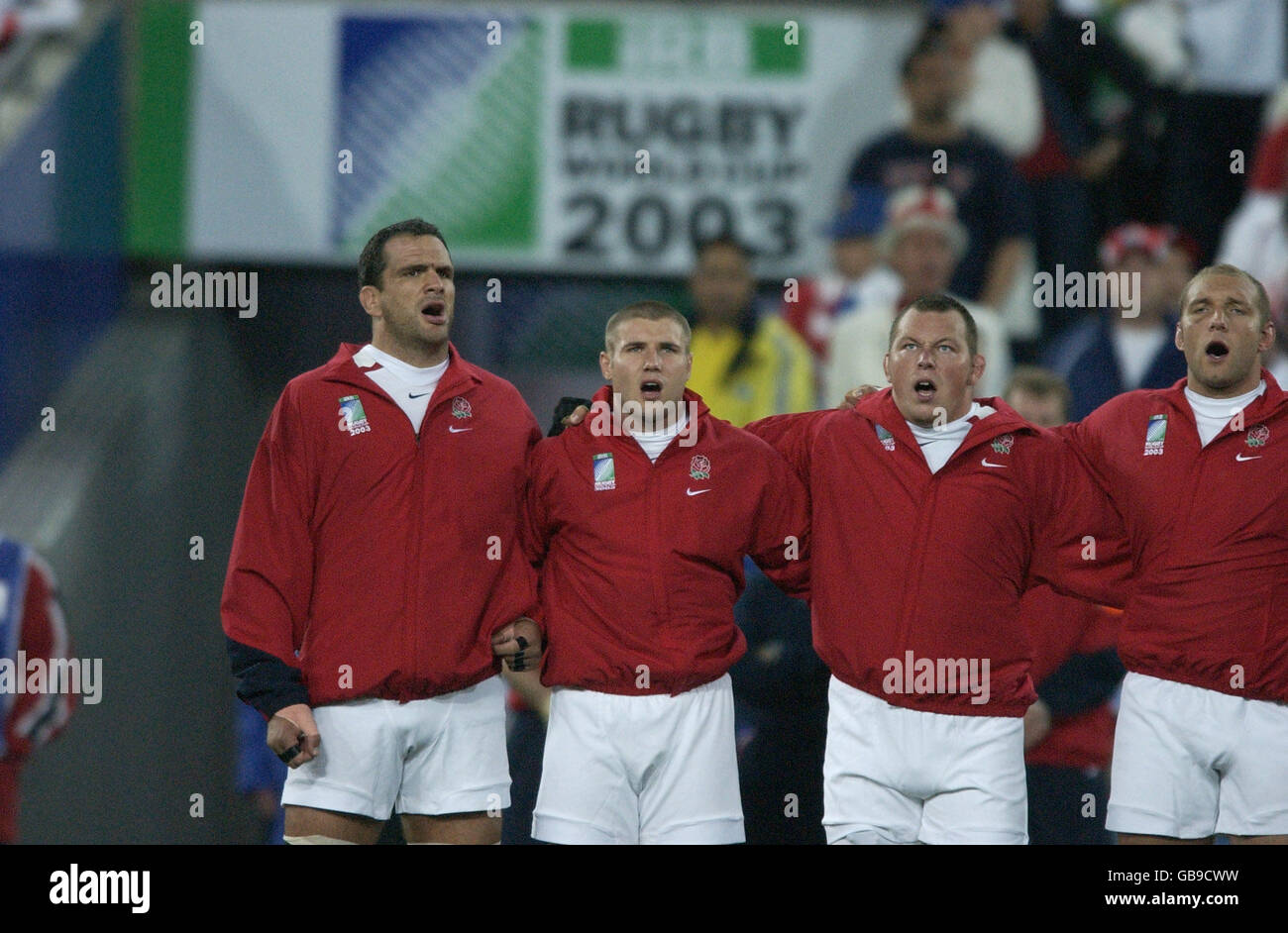 2003 rugby world cup final anthem hi-res stock photography and images ...