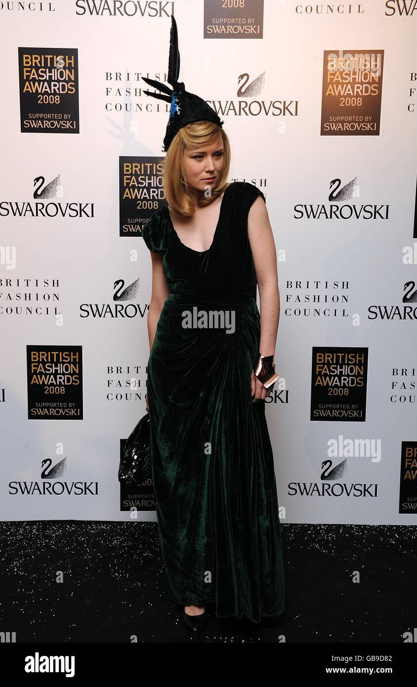 The British Fashion Awards 2008 - London Stock Photo - Alamy