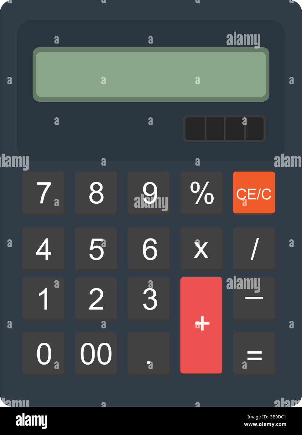 Calculator isolated flat colorful icon Stock Vector Image & Art - Alamy