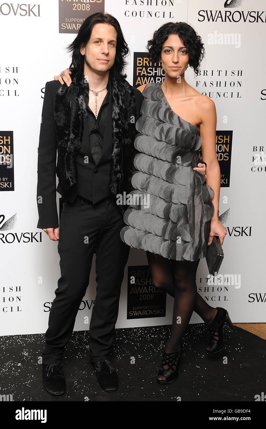 The British Fashion Awards 2008 - London Stock Photo - Alamy