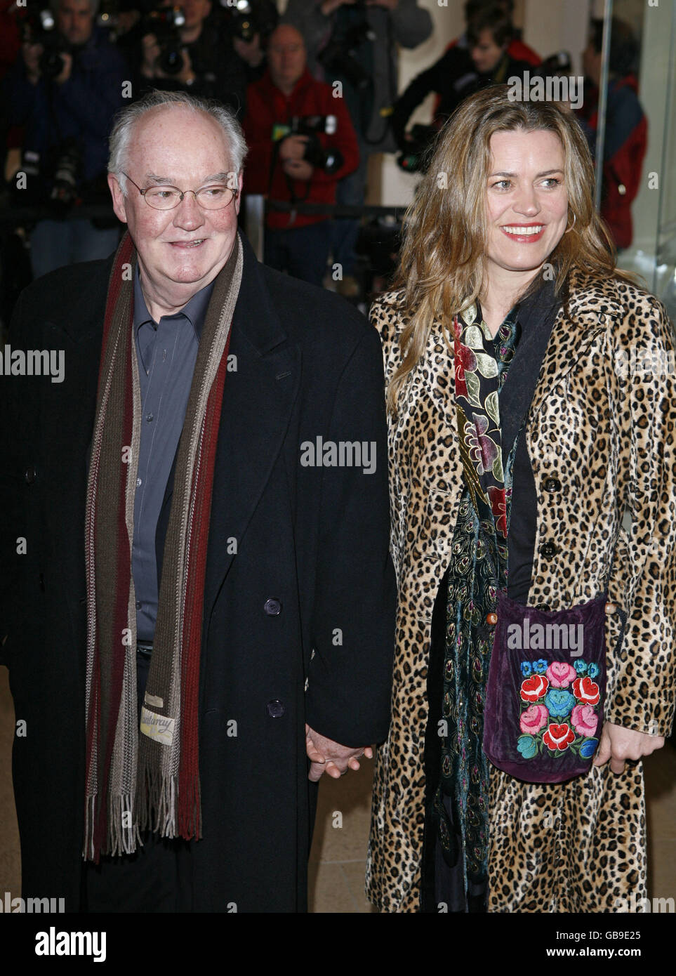 David calder arrives evening standard theatre awards hi-res stock ...
