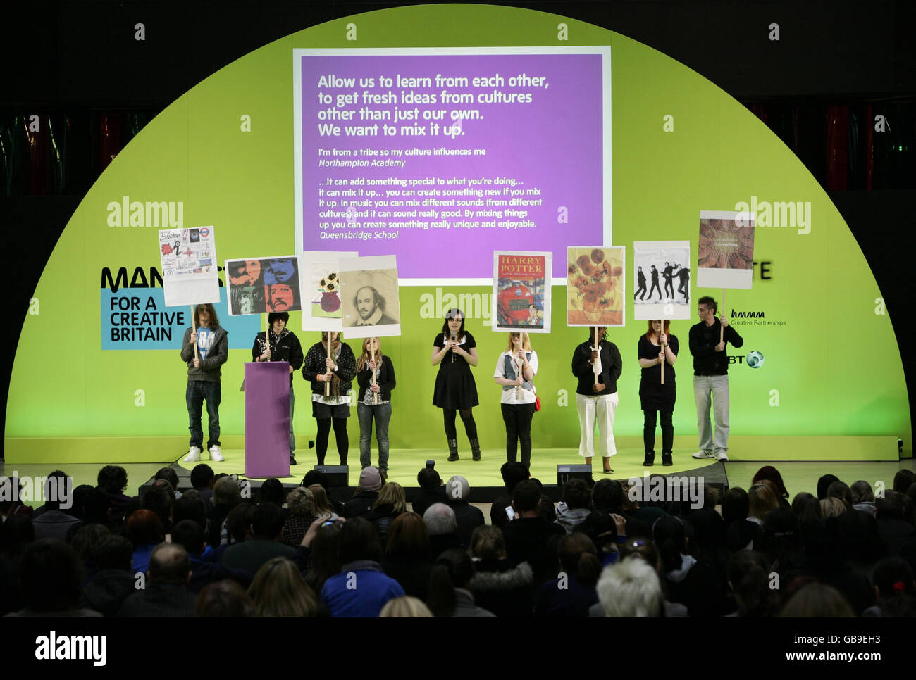 Tate Modern Presents Manifesto For A Creative Britain - London Stock ...