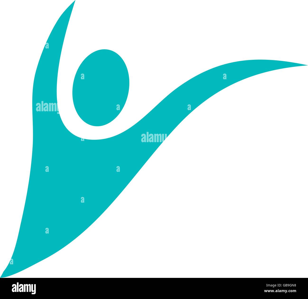 Dance connection symbol Stock Vector Images - Alamy