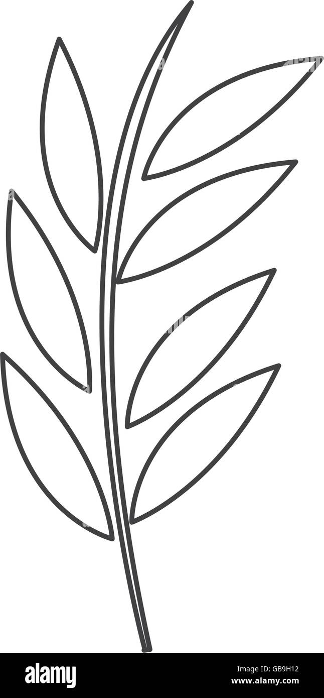 single branch icon Stock Vector Image & Art - Alamy