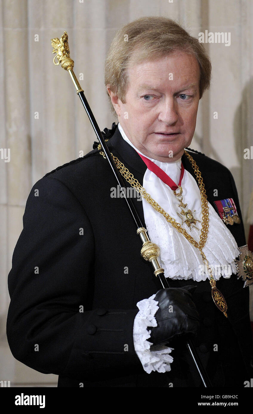 Black rod state opening of parliament hi-res stock photography and ...