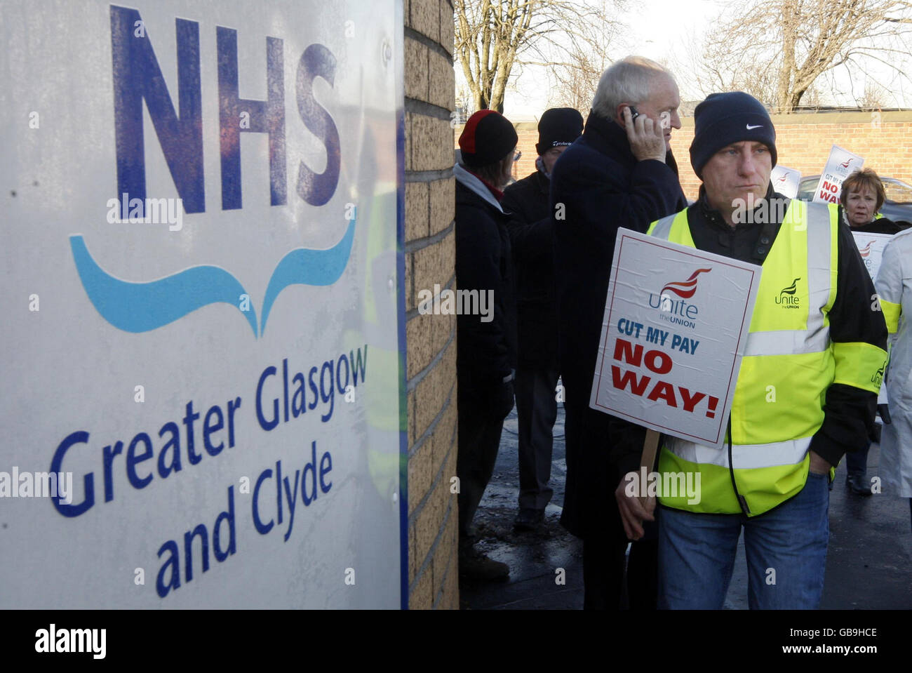 NHS National Day of Action Stock Photo - Alamy