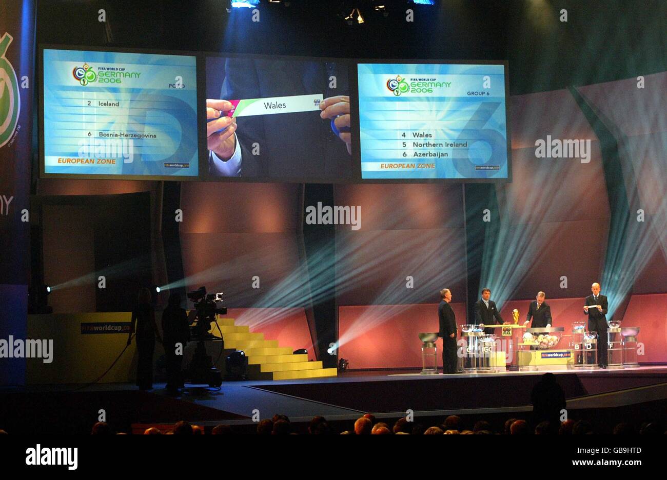 World cup draw wales hi-res stock photography and images - Alamy