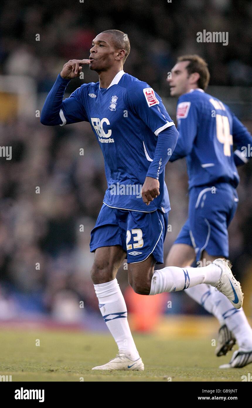 Birmingham citys marcus bent celebrates scoring his sides second goal ... Birmingham citys marcus bent celebrates scoring his sides second goal ...