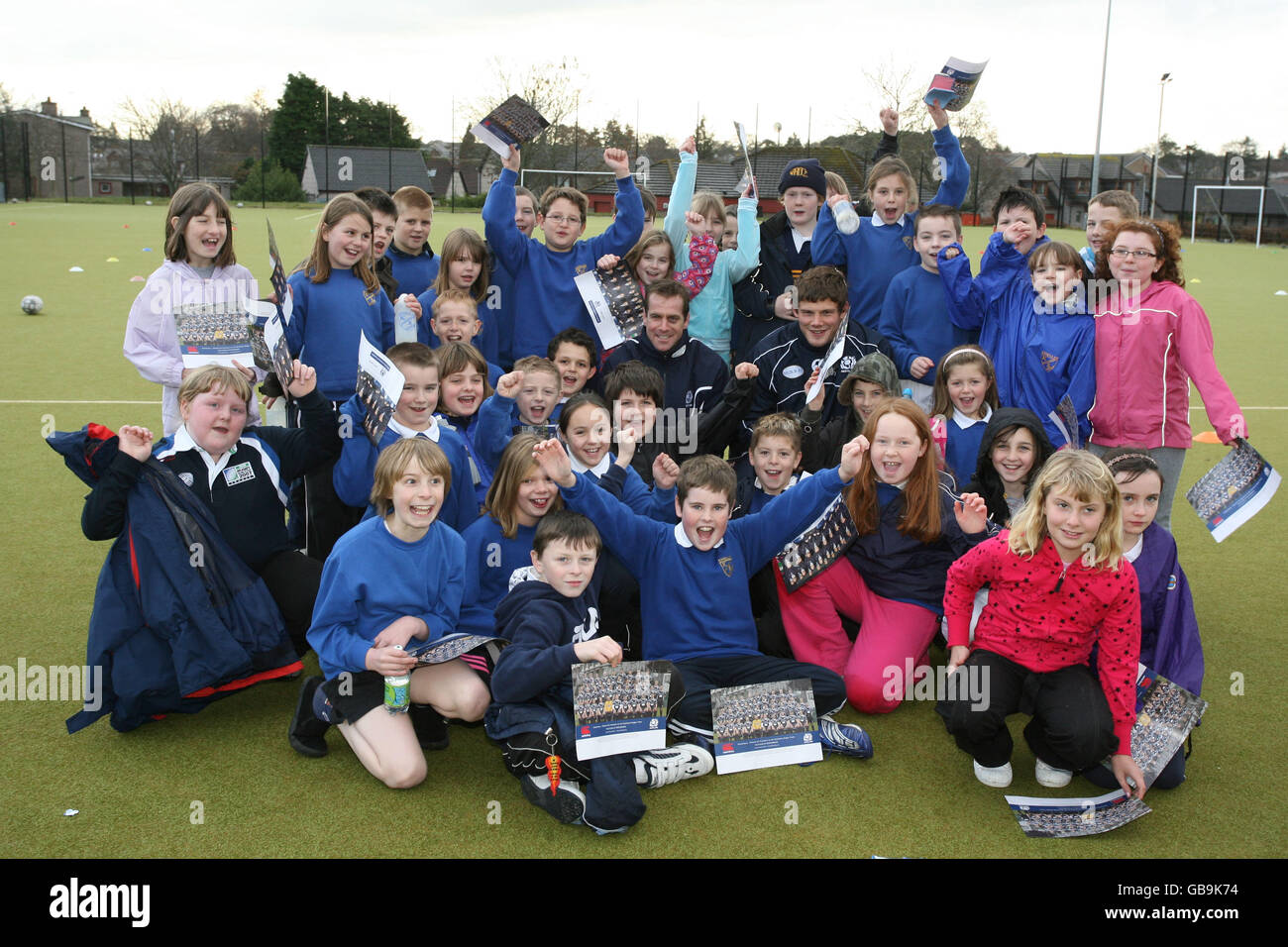 Rugby Union - Scottish Rugby Union Community Day - Kintore Primary ...