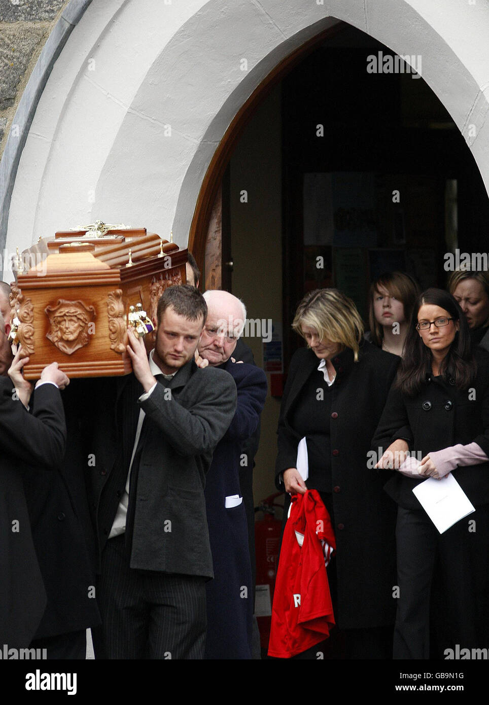 Constable Kevin Gorman funeral Stock Photo - Alamy