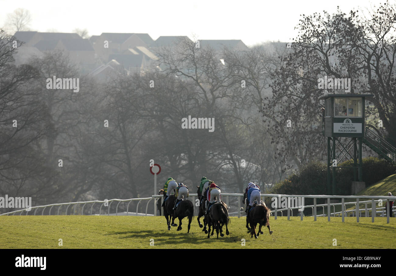 Horse Racing - Chepstow Racecourse Stock Photo - Alamy