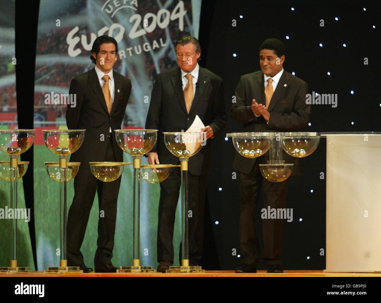Soccer - European Championships 2004 Finals Draw - Lisbon Stock Photo ...
