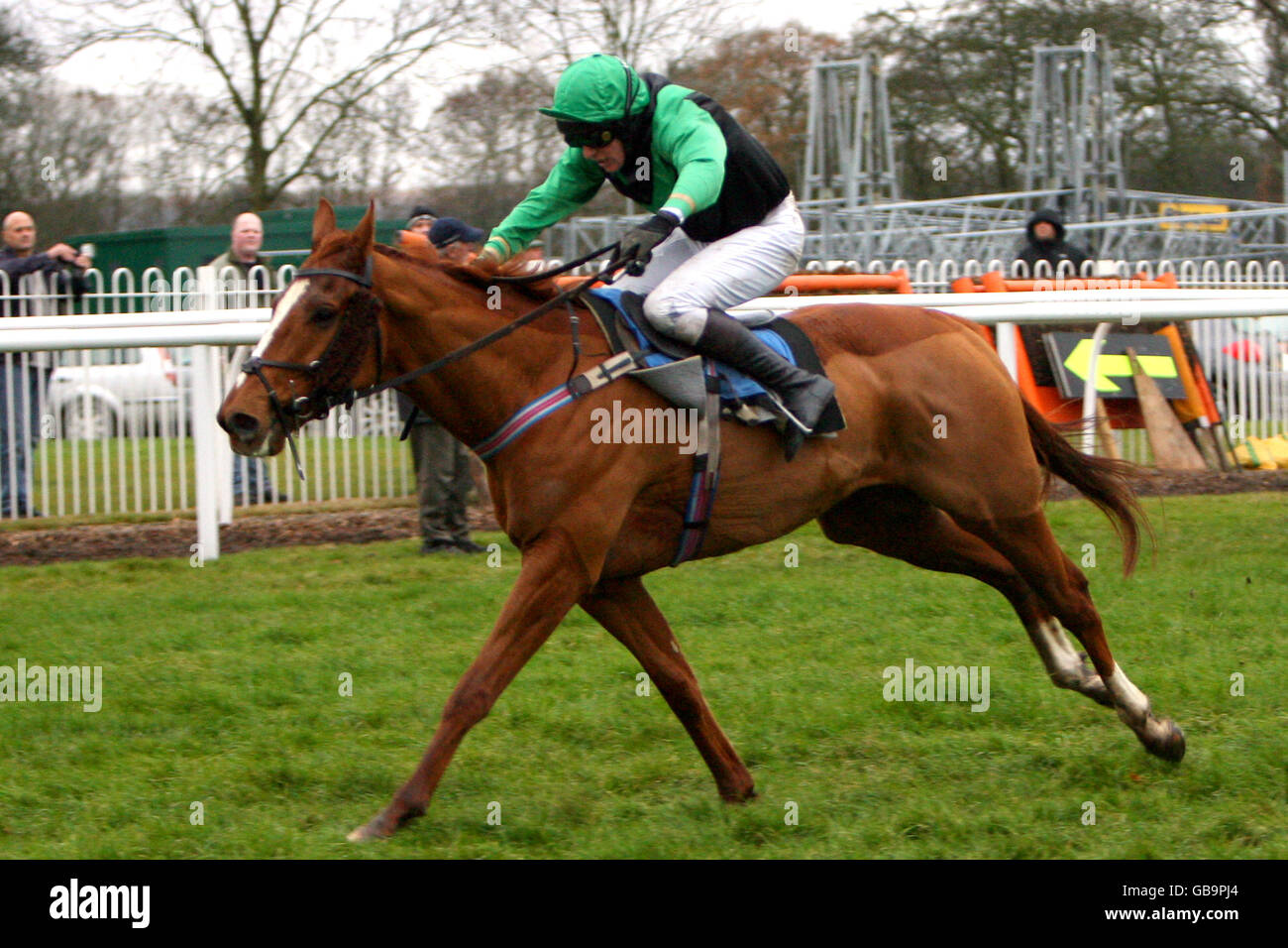 Horse Racing - Wetherby Racecourse Stock Photo - Alamy