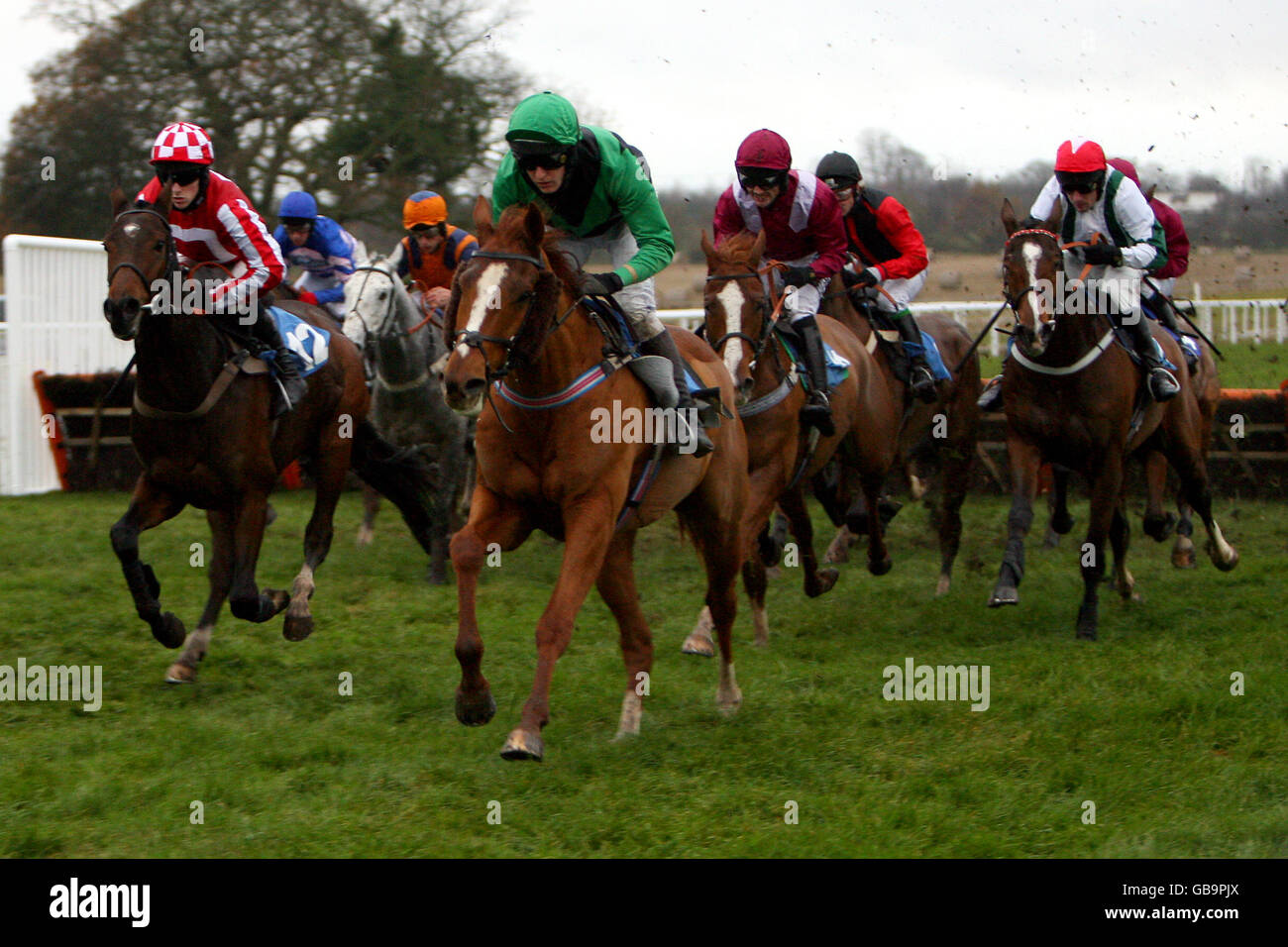 Horse Racing - Wetherby Racecourse Stock Photo - Alamy