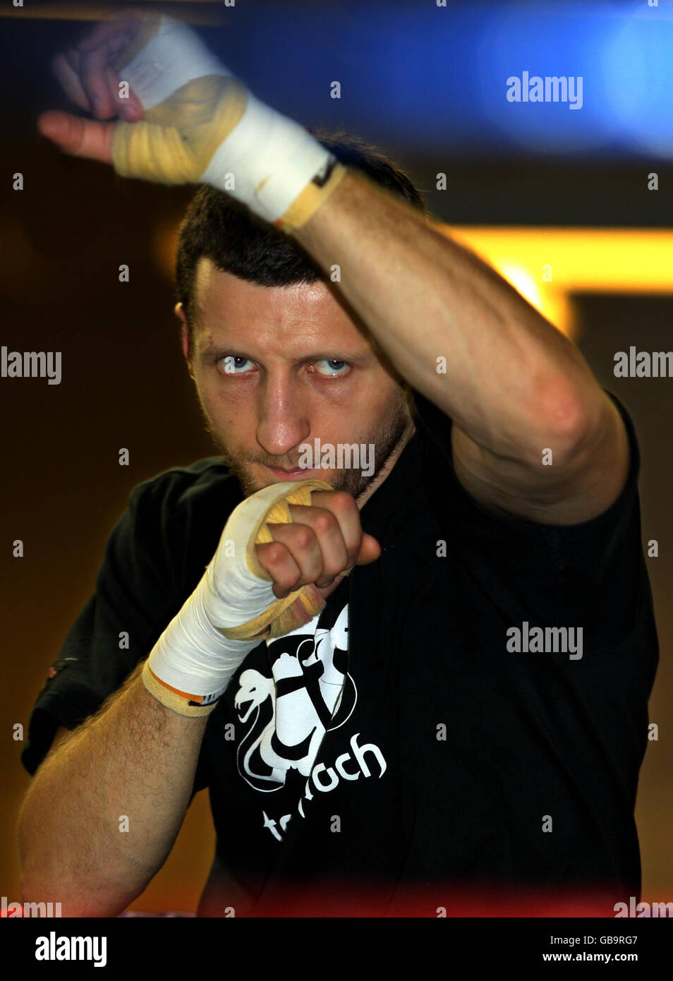 Carl froch training hi-res stock photography and images - Alamy