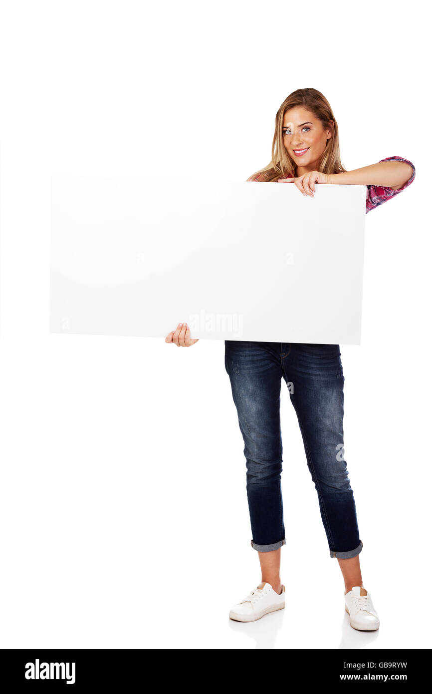 Pretty young woman paper Cut Out Stock Images & Pictures - Alamy