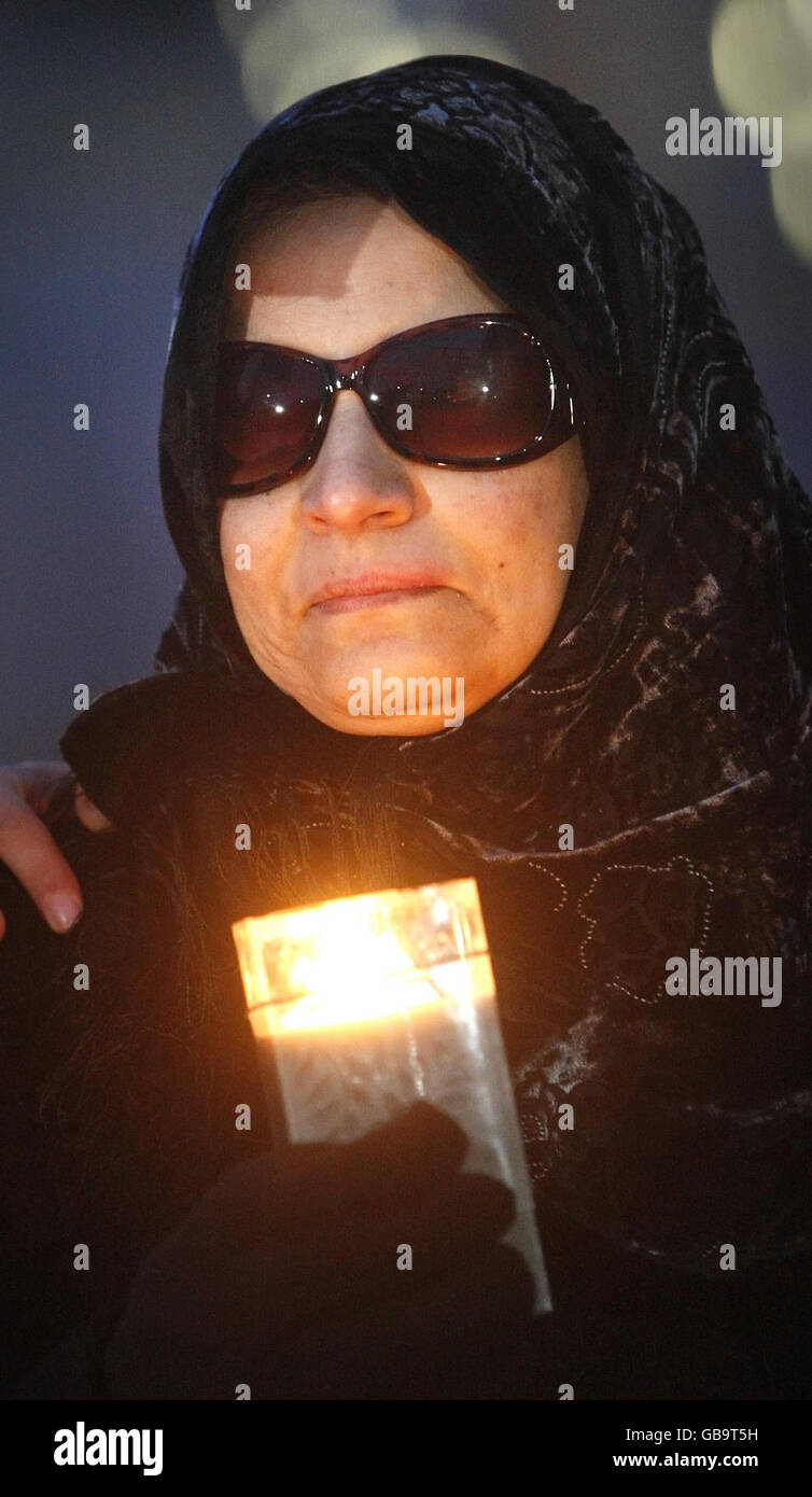 Miscarriage of Justice vigil Stock Photo - Alamy