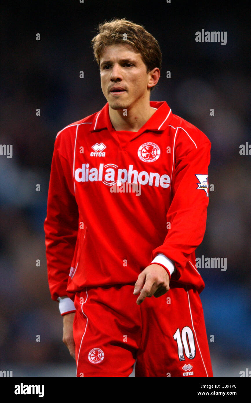 Middlesbrough juninho hi-res stock photography and images - Alamy