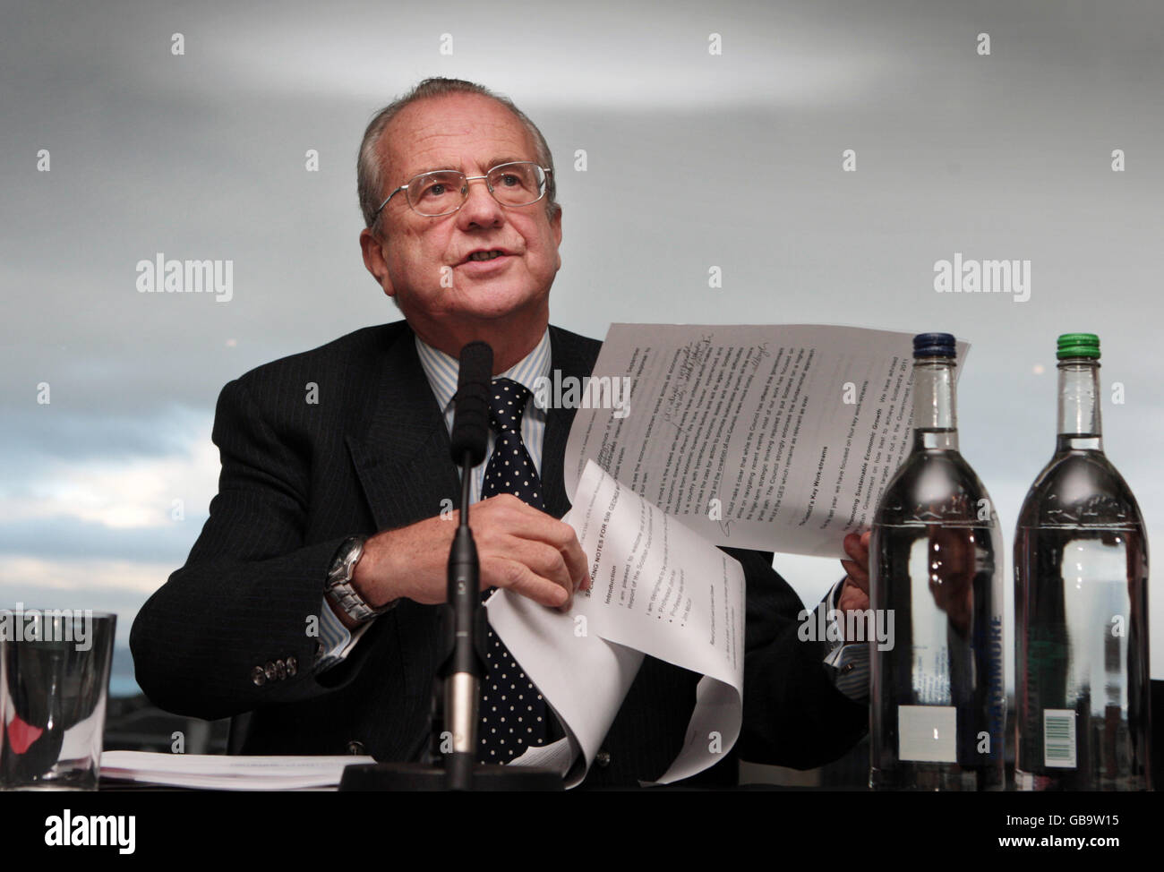 Economic experts publish annual report Stock Photo - Alamy