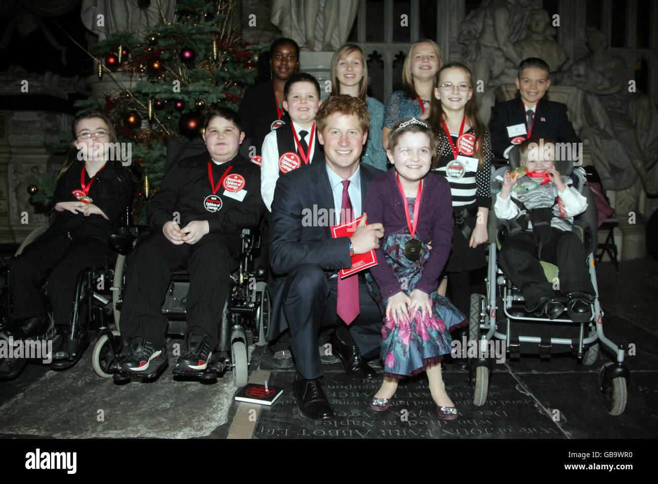 Keaton peppiatt and rupert parsons in chair at westminster abbey hi-res ...