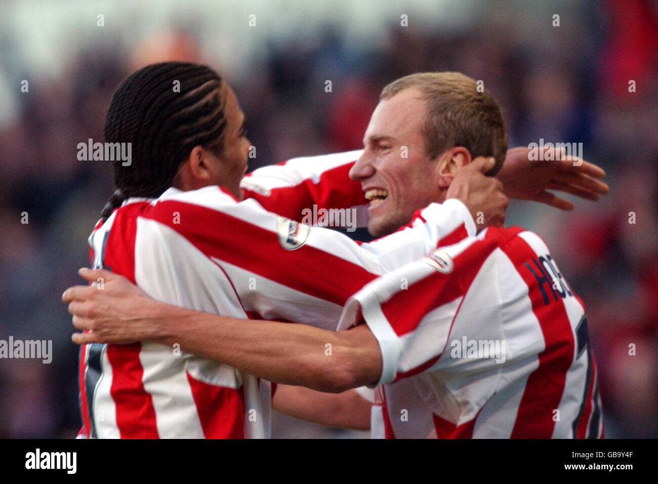 Stoke citys darel russell l hi-res stock photography and images - Alamy