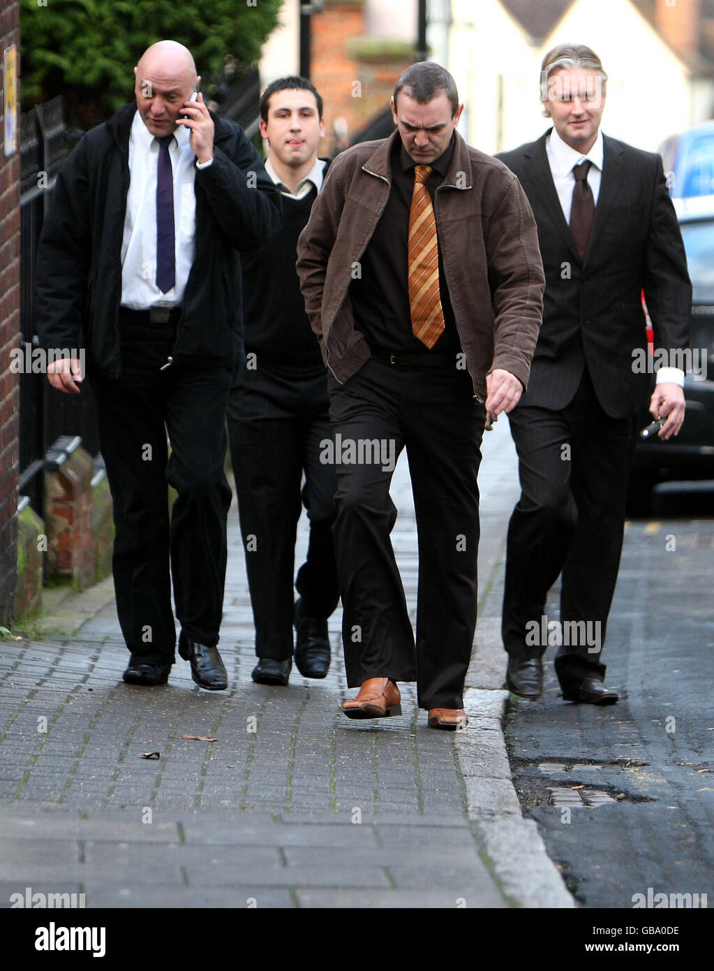 Thief sign accused walk free hi-res stock photography and images - Alamy