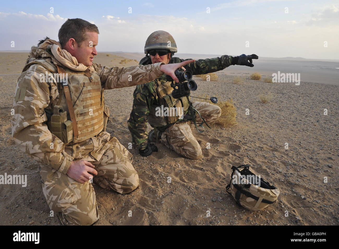 Welsh Cavalry in Afghanistan Stock Photo - Alamy