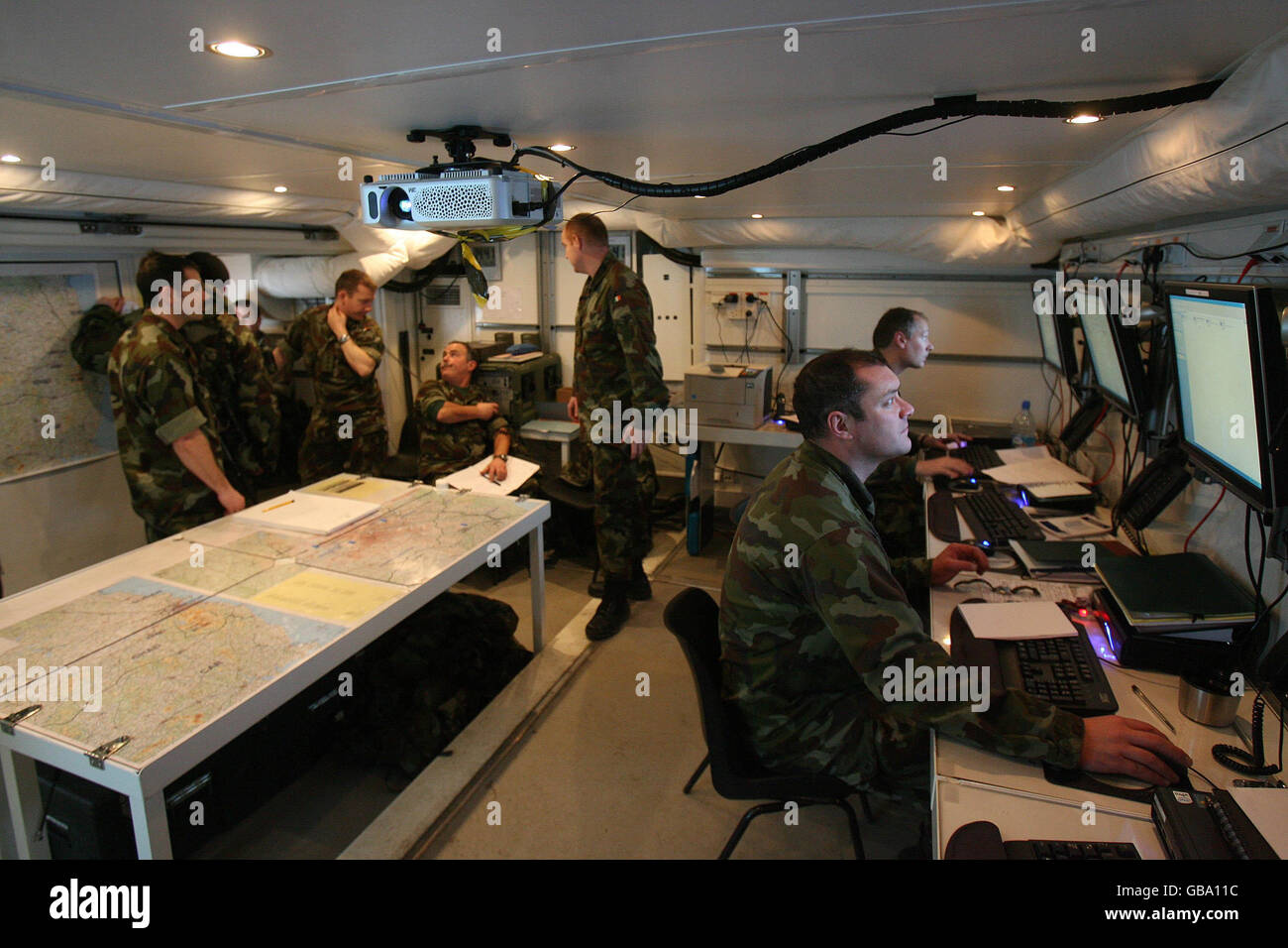 Command and control hi-res stock photography and images - Alamy