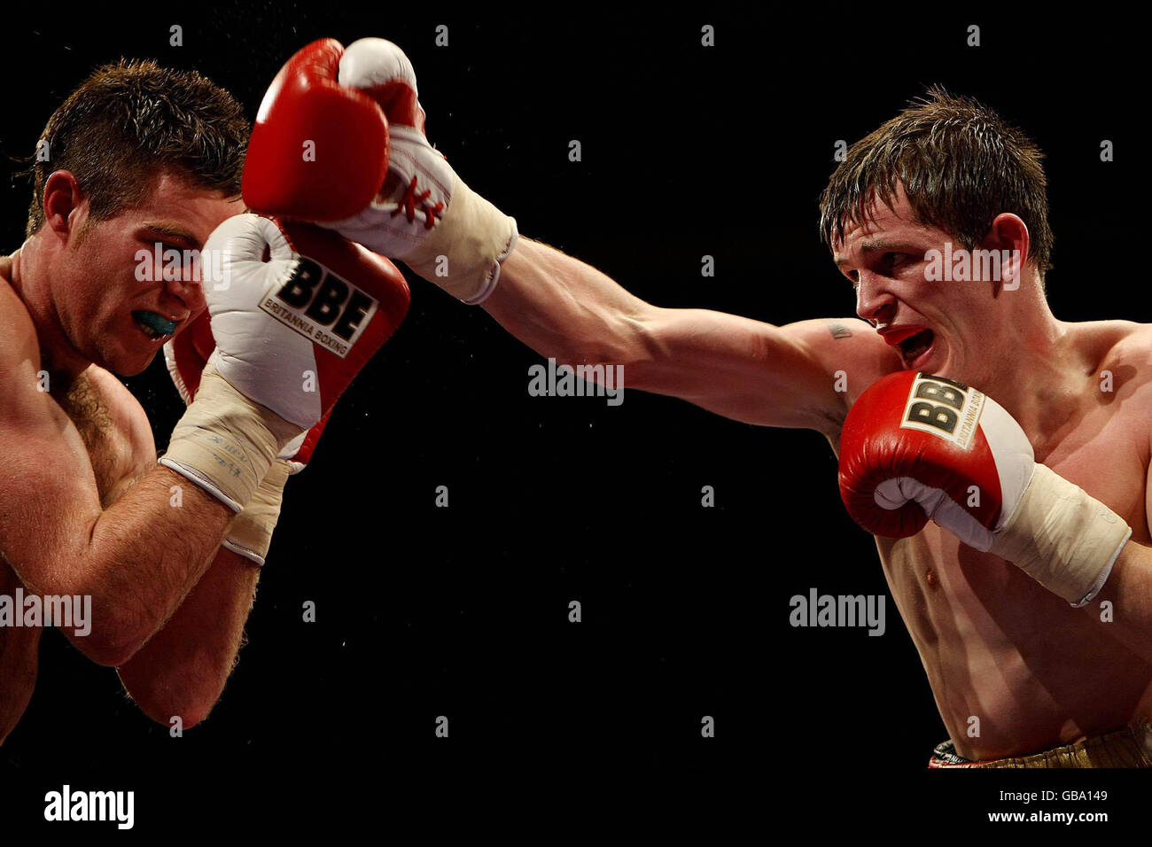 Boxing - Paul Hyland v Eugene Heagney - Dublin City University Stock ...