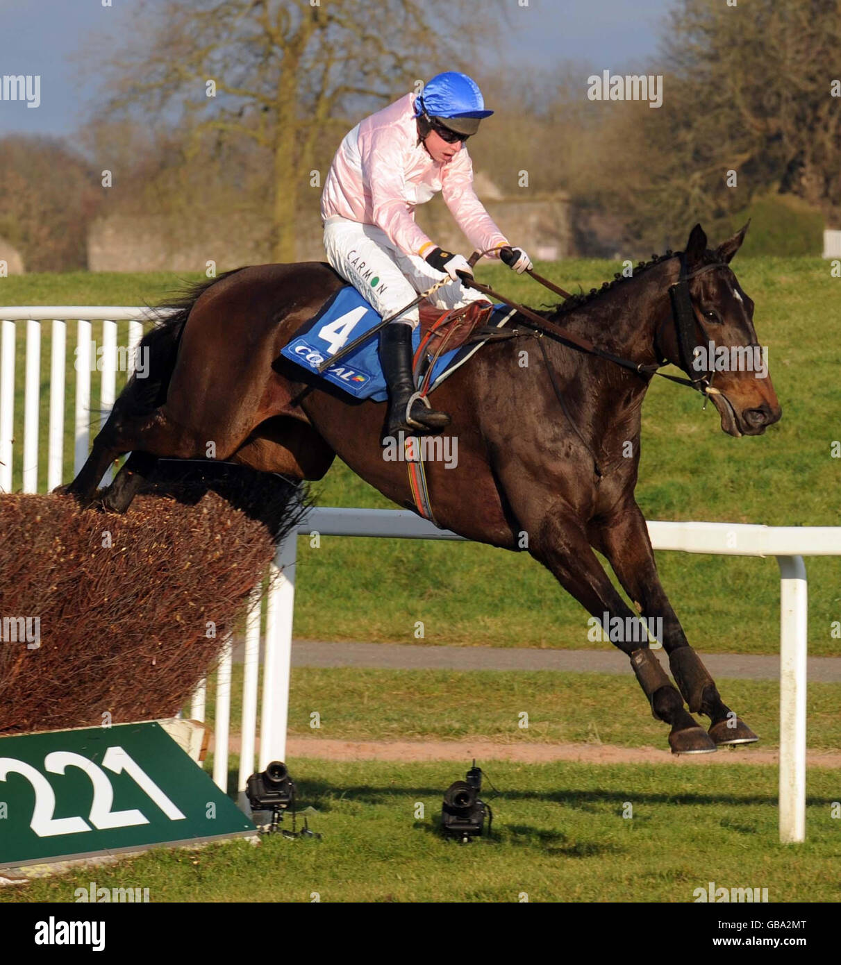 Horse Racing - The Coral Welsh National - Chepstow Racecourse Stock ...