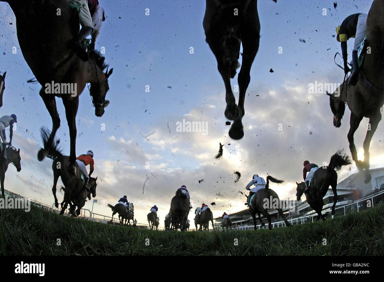 Horse Racing - Paddy Power Day - Leopardstown Racecourse Stock Photo ...
