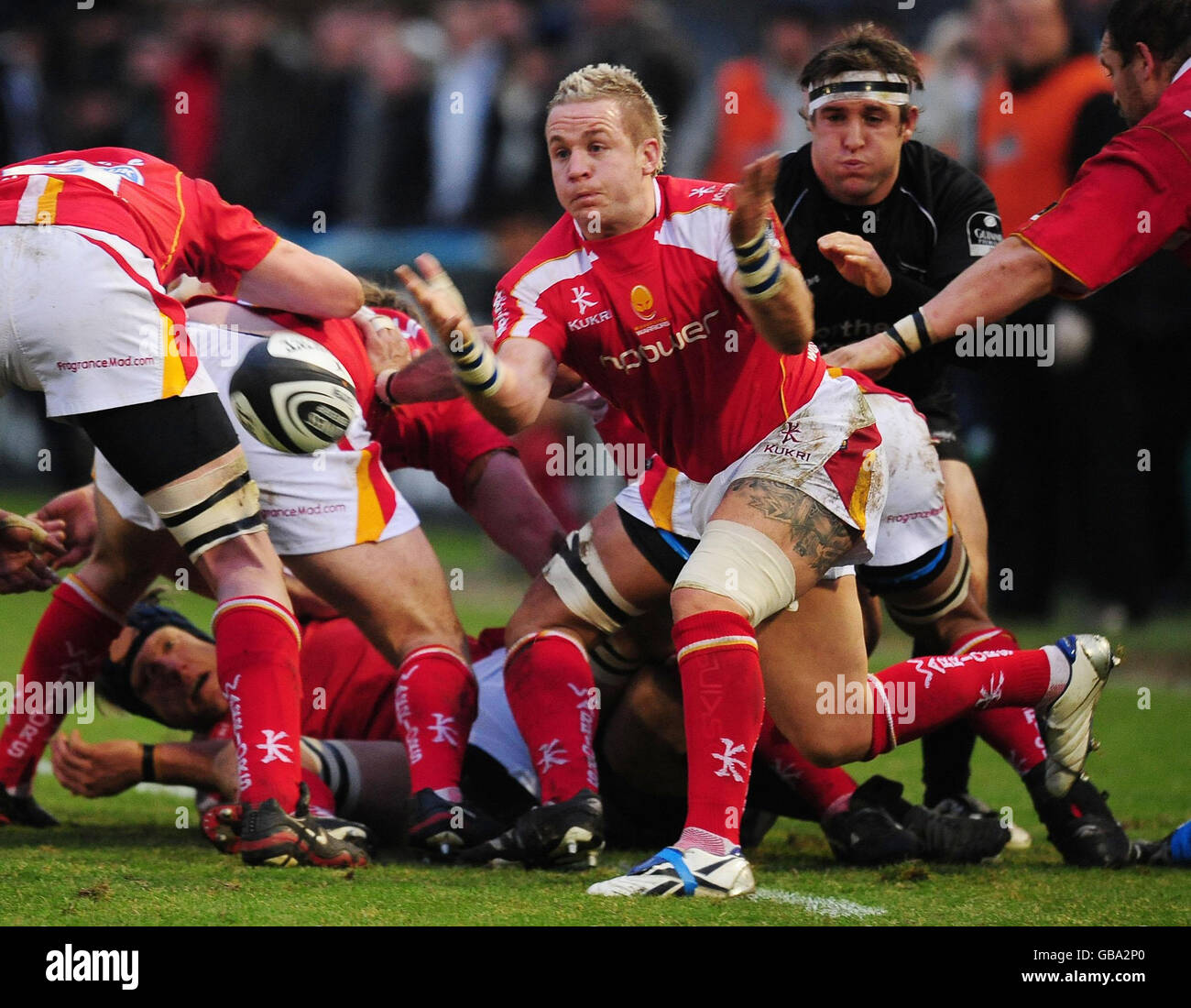 Worcester Warriors' Ryan Powell in action during the Guinness ...