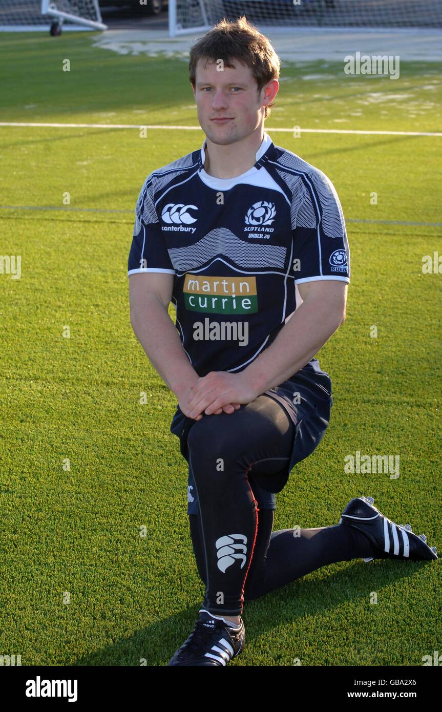 Rugby Union - Scotland Under 20s Headshots - Ainslie Park. Peter Horne ...
