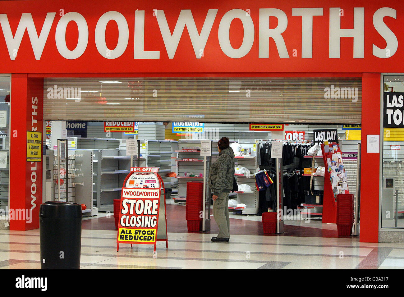 Woolworths store in the tower centre shopping complex in ballymena hi ...