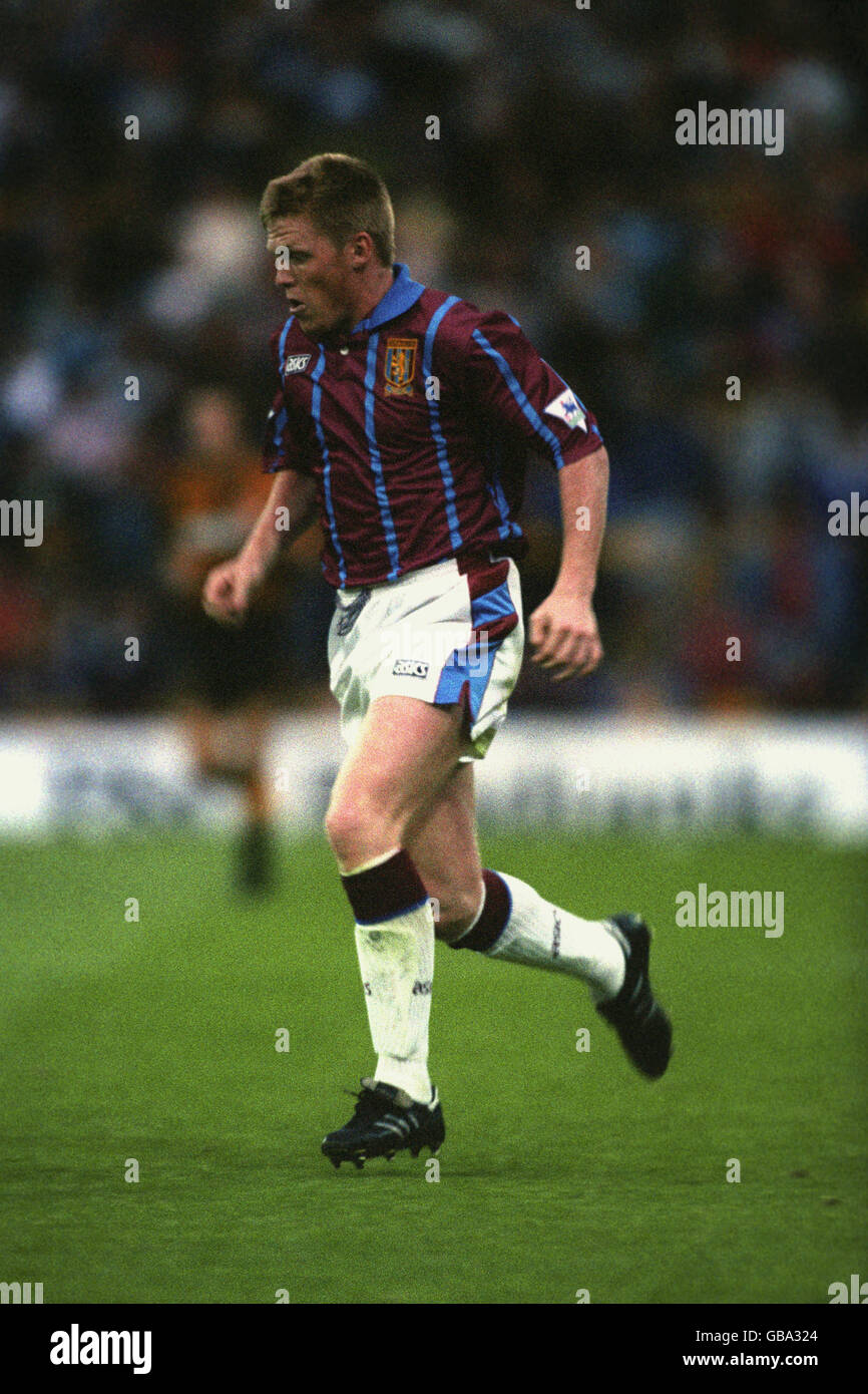 Soccer pre season friendly aston villa graham fenton hi-res stock ...